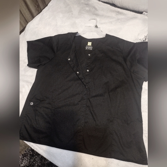 WonderWink | Other | Black Wonderwink 2xl Scrub Lab Jacket | Poshmark